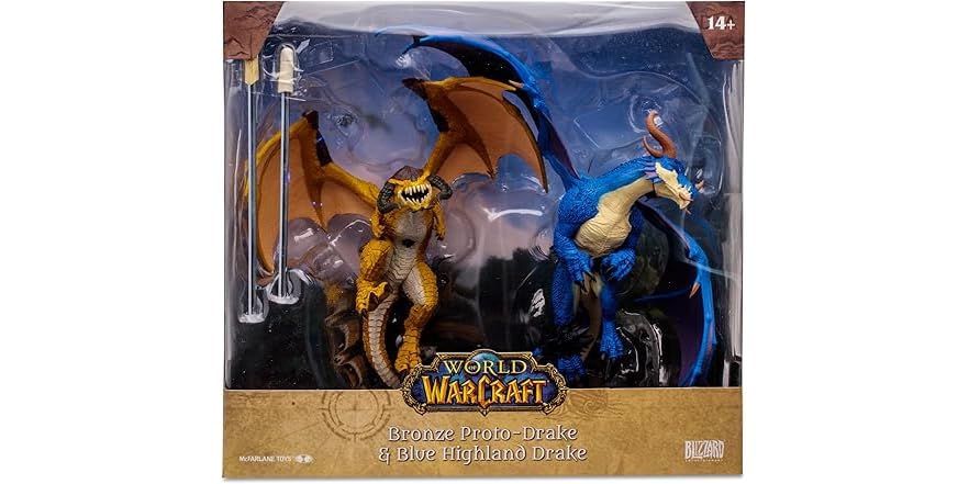 WORLD OF WARCRAFT Bronze Drake 2Pack