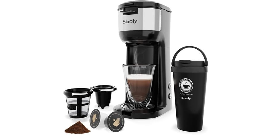 Sboly Single-Serve Coffee Maker Machine