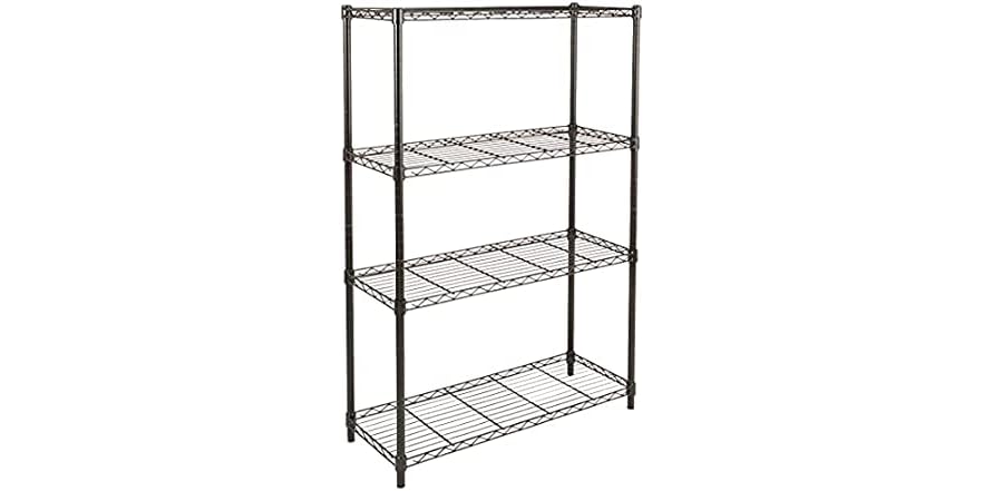 AmazonBasics 4-Shelf Storage Unit