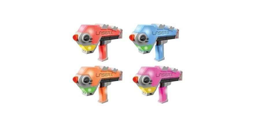 Laser X Revolution Blaster-to-Blaster 4-Pack