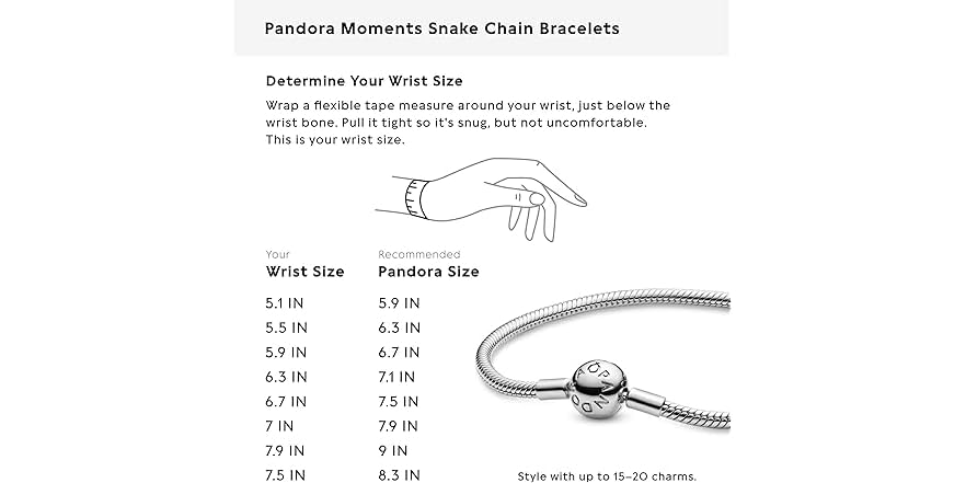 Pandora 590728-23 23 cm Pandora Bracelet
