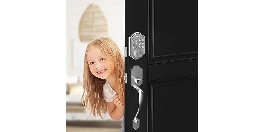 NeuType Keypad Deadbolt Electronic Entry Door Lock