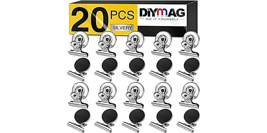 DIYMAG Fridge Magnets (20-Count)