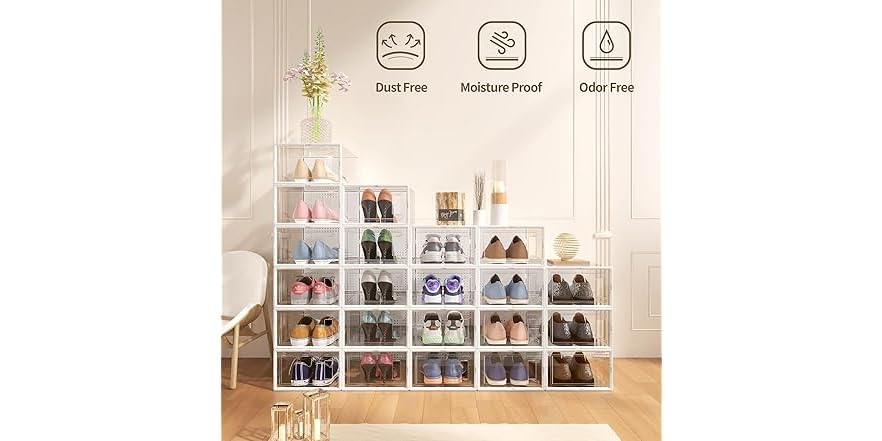 Modular Shoe Organizer Boxes