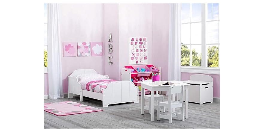 Delta Kids Wood Table and Chair Set