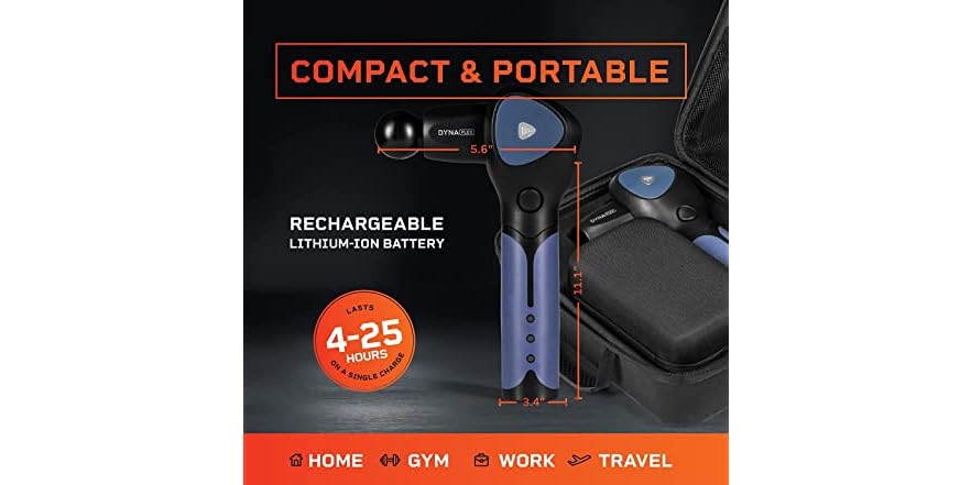 LifePro Sonic Flex Adjustable Massage Gun