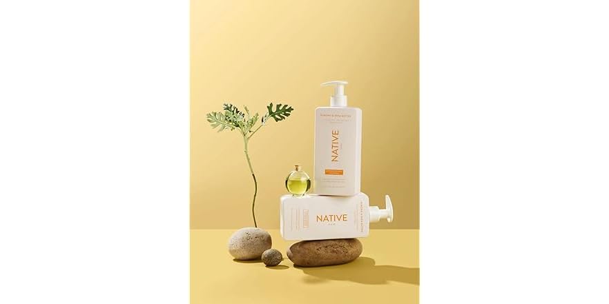 Native Vegan Strengthening Shampoo with Almond & Shea Butter