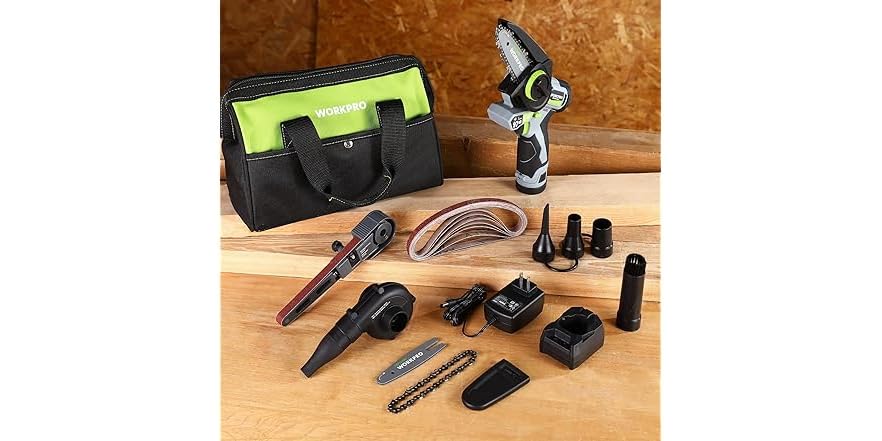 WORKPRO Cordless 3-in-1 Power Tool Combo Kit