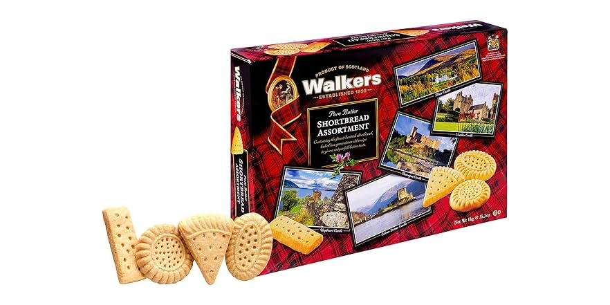 Walker's Shortbread Traditional Assorted Cookies