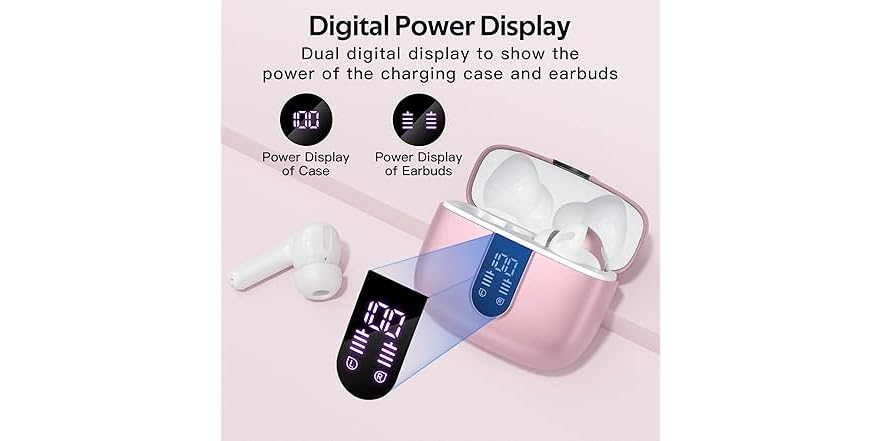 TAGRY Bluetooth Headphones True Wireless