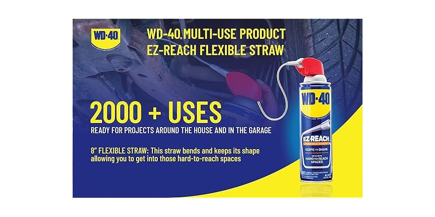 WD-40 Original Formula with 8-inch EZ-Re