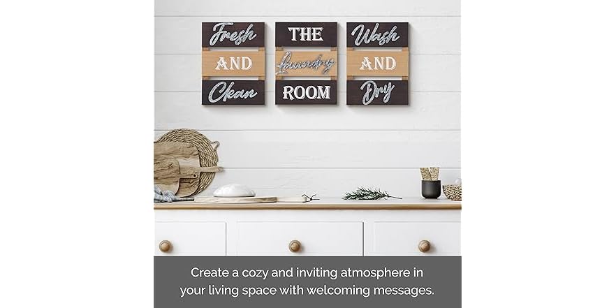 Elements Plank Wall Plaques