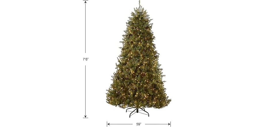 National Tree Company Pre-Lit 7.5ft Tree
