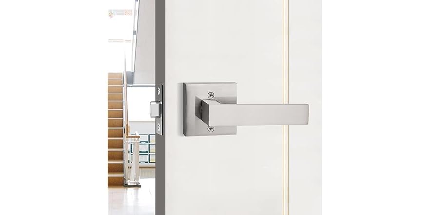 Square Lever Door Lock Handle Lockset