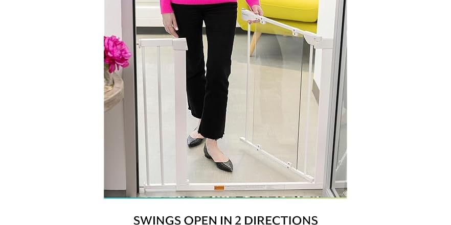 Evenflo Easy Walk-Thru Clear Gate