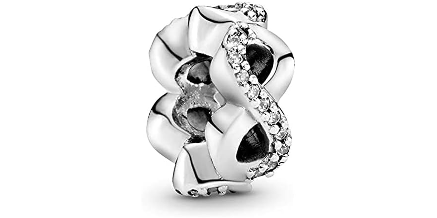 PANDORA 792101CZ PandoraInfinite Love, Clear CZ Sterli (Open Box)