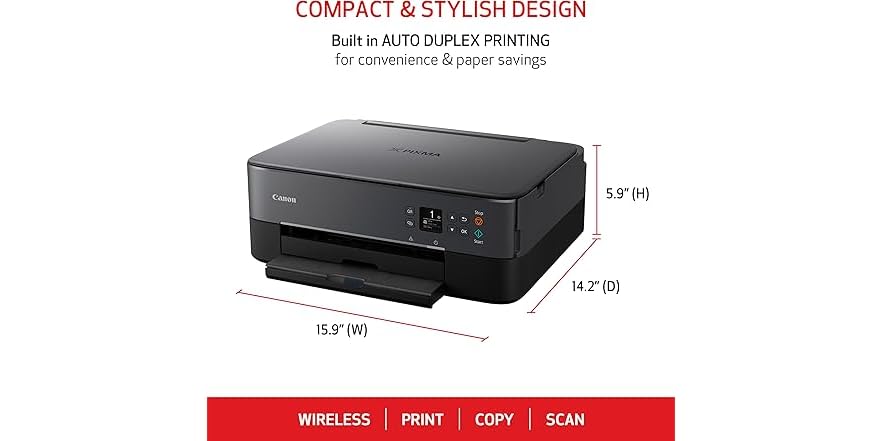 NEW Canon PIXMA TS6420a Wireless Inkjet All-In-One Printer (Open Box)