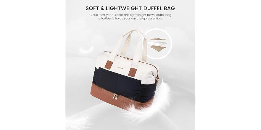LOVEVOOK Puffer Weekender Bags (Open Box)