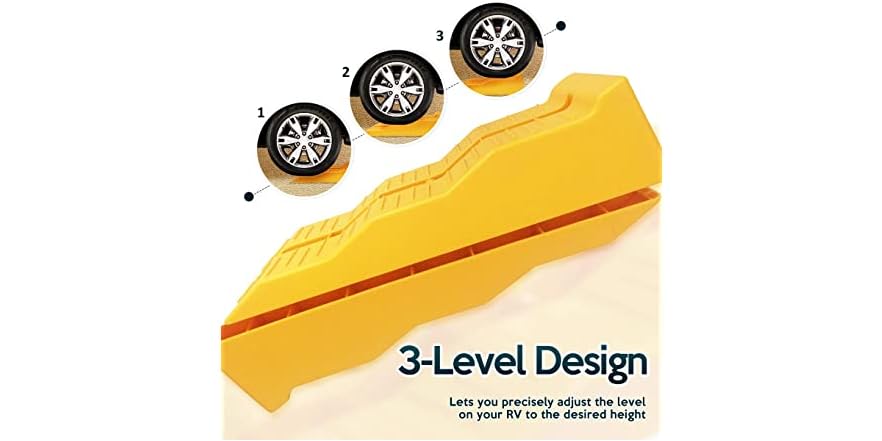 Car Tire Leveling Ramps