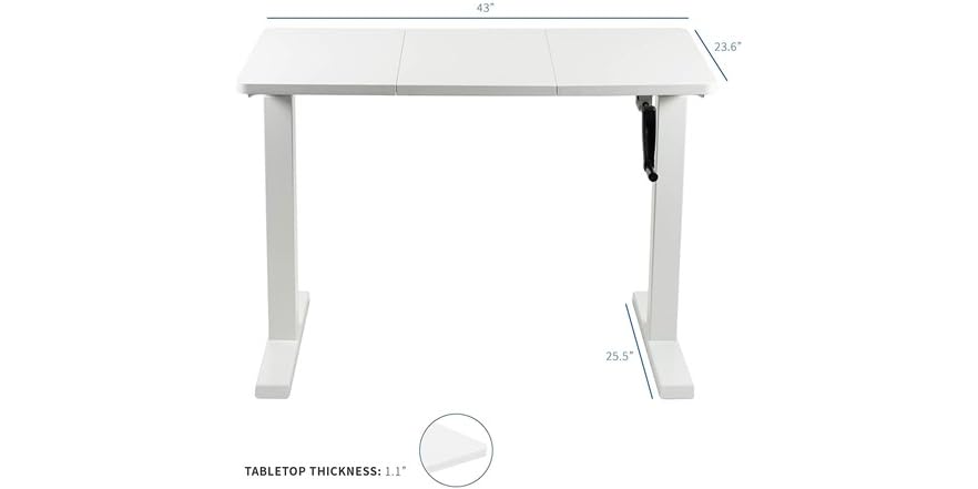 Manual Height Adjustable Desk
