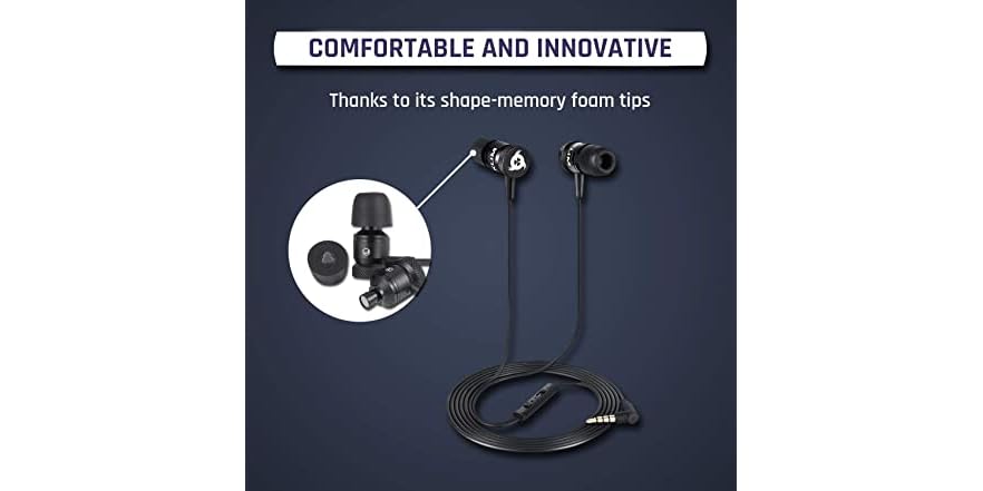 KLIM Fusion Earbuds with Mic Audio