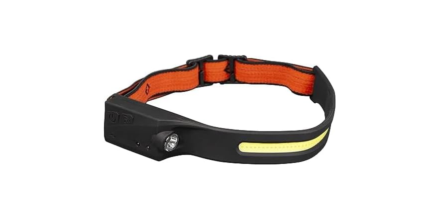 Groz Strip Light Headlamp with Sensor