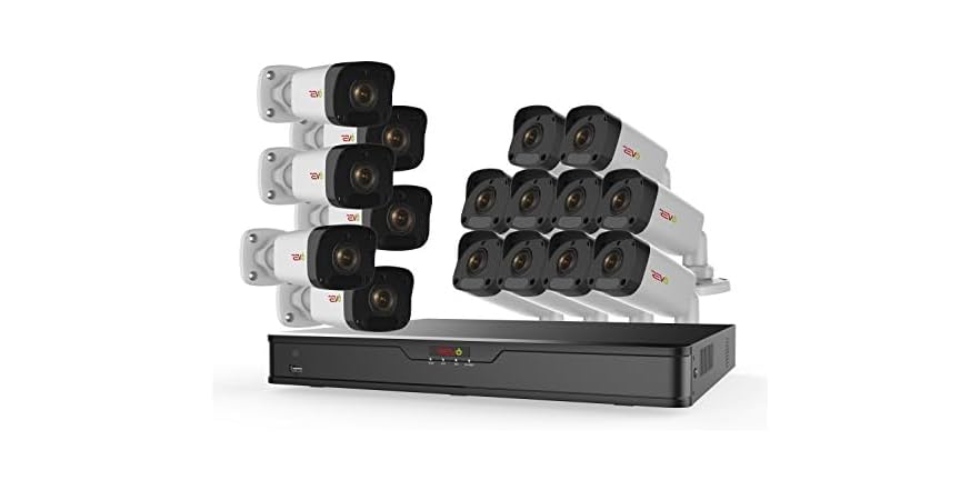 Revo America Ultra 16Ch. 4TB HDD 4K IP NVR Surveillance System