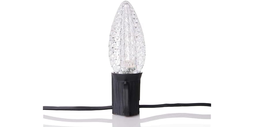 Minetom 50 Pack C9 LED Christmas Light Bulbs