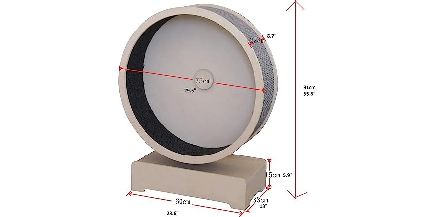 Penn-Plax Spin Kitty Cat Exerciser Wheel