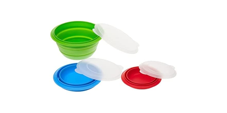 Progressive International CB-20 Storage Bowls with Lids