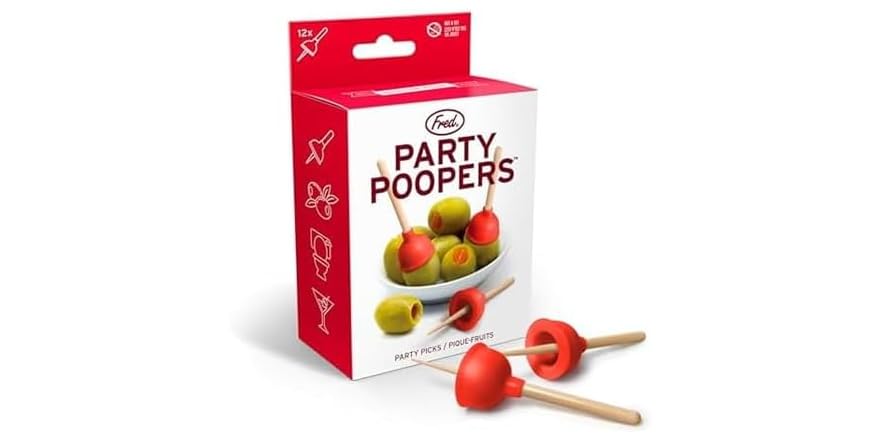 Genuine Fred PARTY POOPERS, 12 Picks