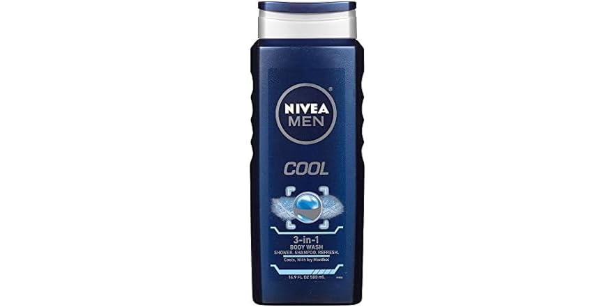 Nivea Mens Cool Body Wash Size 16.9z