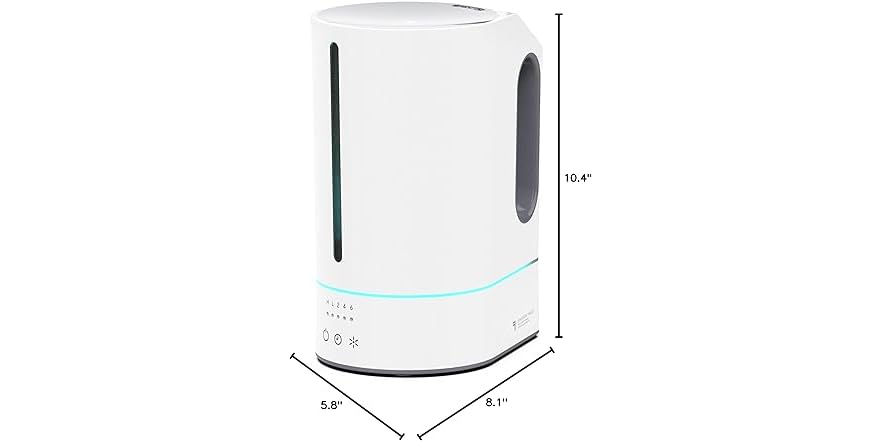 Sharper Image MIST 8 Ultrasonic Humidifi