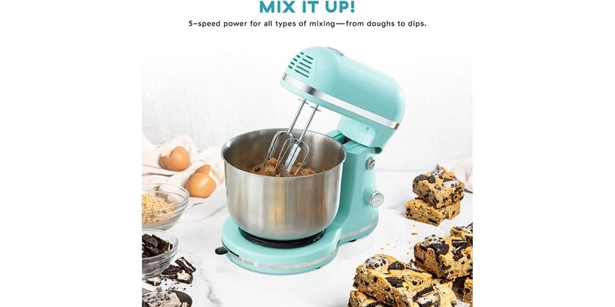 DASH 3.5-Quart Compact Stand Mixer (Open Box)