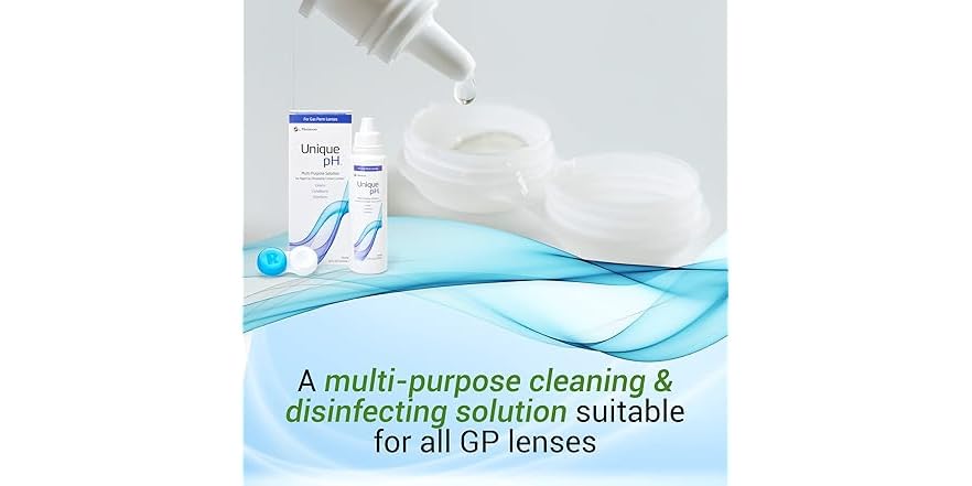 Menicon pH Multi-Purpose Contact Solution w/Case