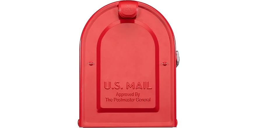 Architectural Mailboxes7600R MB1 Mailbox, Medium, Red