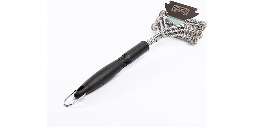 Premium Grill Brush & Scraper Combo