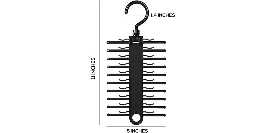 Pack of 3 - Necktie Cross Hanger