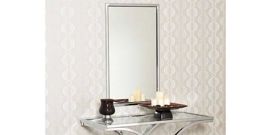 Vogue Chrome Wall Mirror