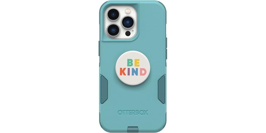 (Bundle) Otterbox Commuter iPhone 13 Pro Case + PopSocket