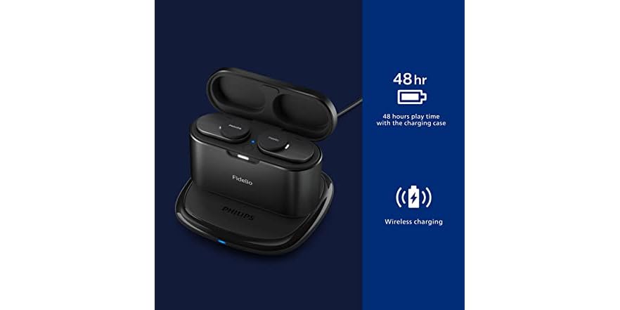 (NEW) Philips Fidelio T1 ANC Pro+ True Wireless Headphones