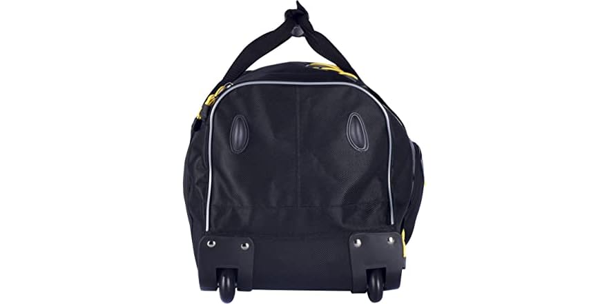 TPRC Upright Rolling Duffel Bag 21", Black/Grey