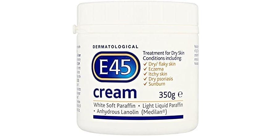 E45 Dermatological Cream (350g) (6-Pack)