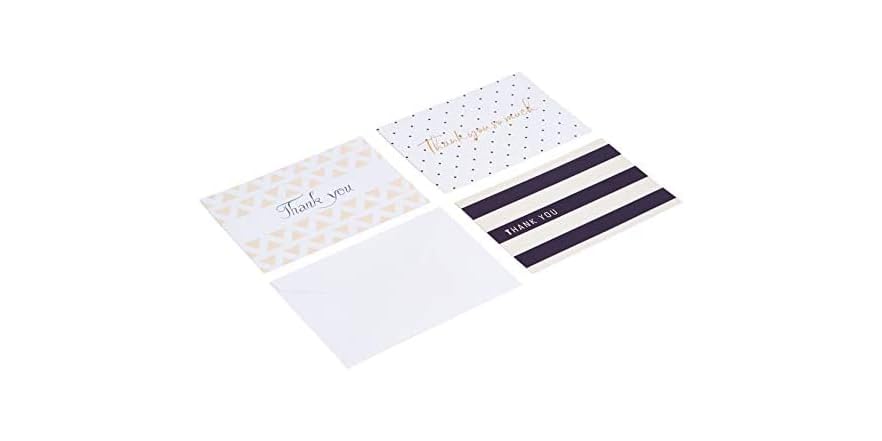 Amazon Basics Thank You Cards