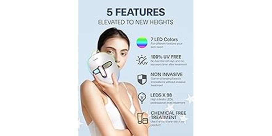 Yahi LED Face Mask Light Therapy