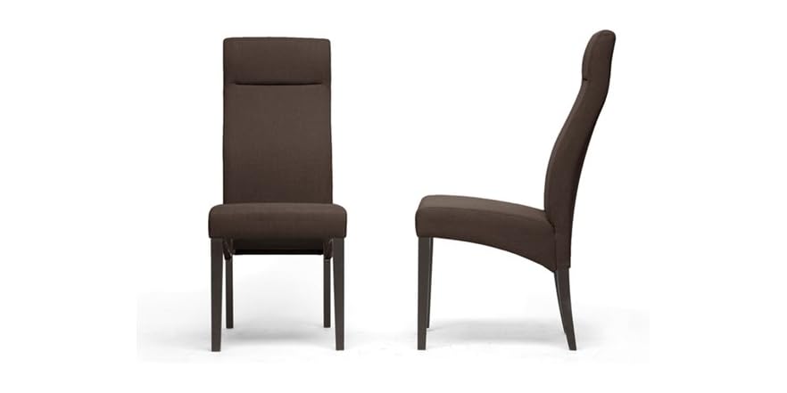 Deborah Dining Chair Set of 2 - Brown