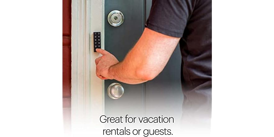 August Home Smart Keypad, Pair with Your August Smart Lock