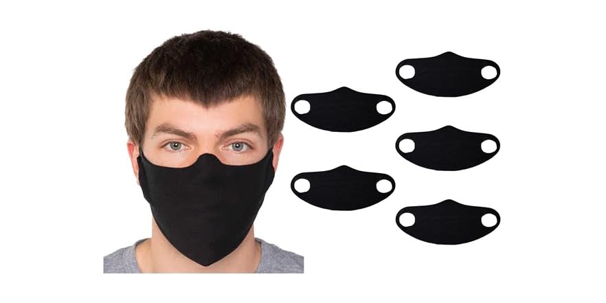 Laser Cut Reusable Fabric Masks
