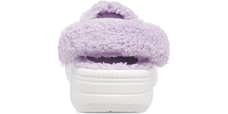 Crocs Unisex Baya Lined Fuzz Strap Clog 13 Women/11 Men