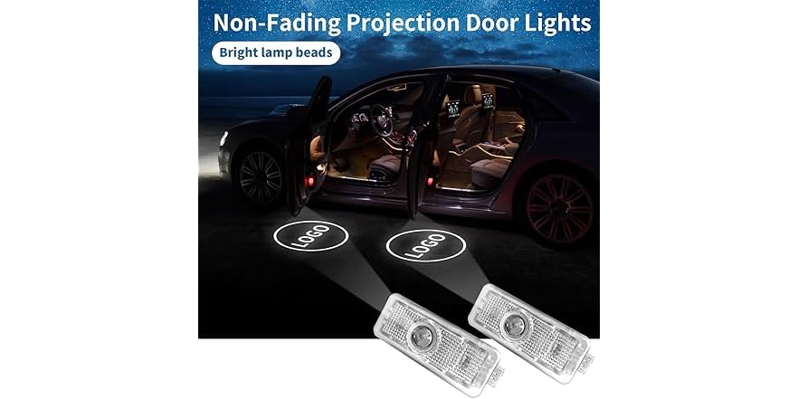 TFSOTLY 2 Pcs Non-Fading Car Door